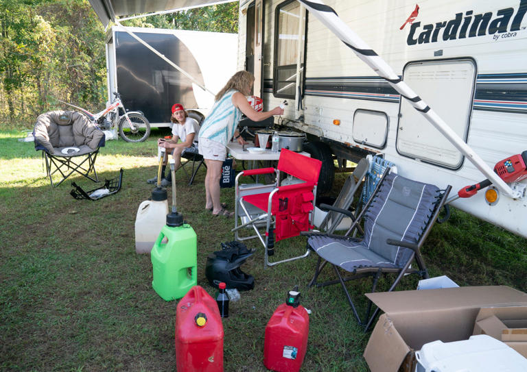 Camping season is underway at Michigan state parks. How to book a spot