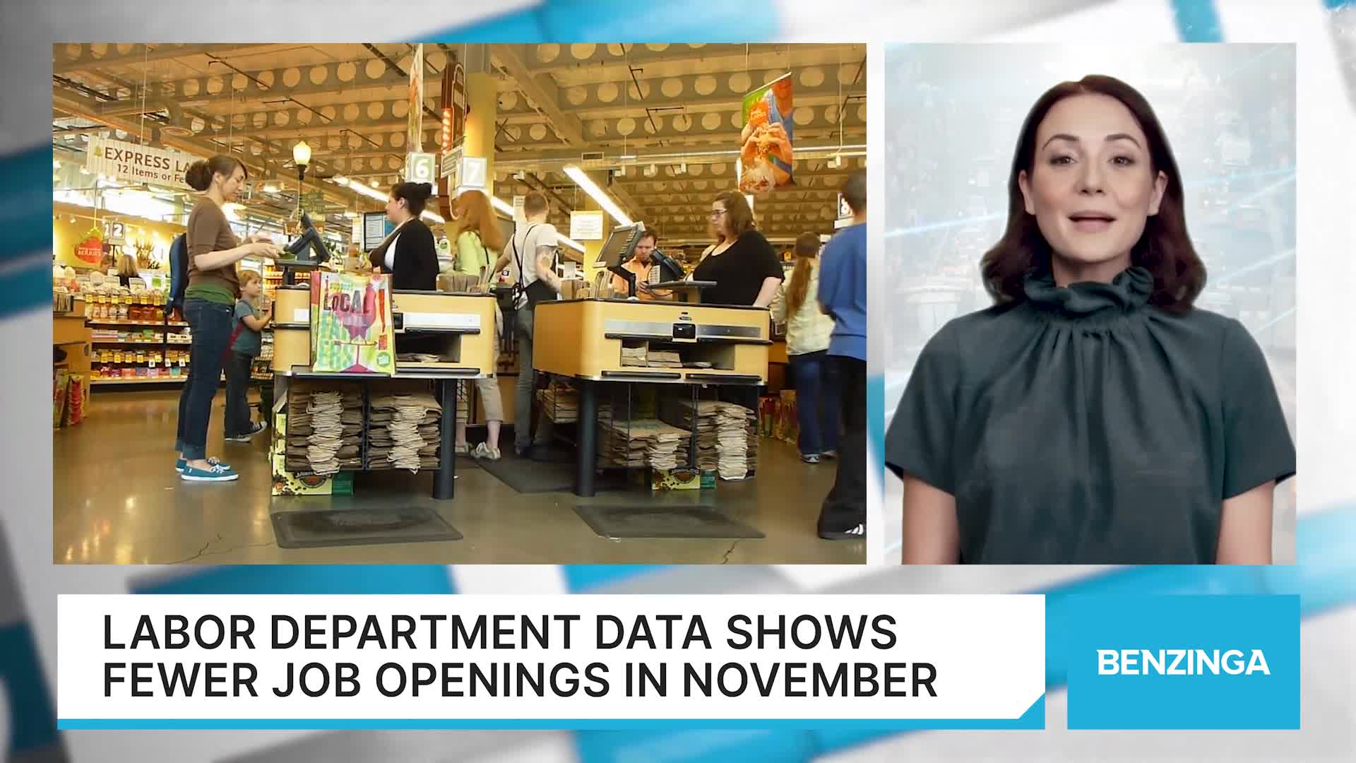 Job openings fall in November