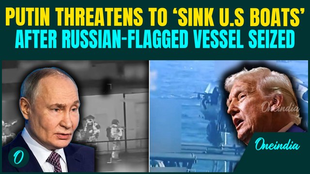 Putin to ATTACK U.S Boats Now? Russia FURIOUS After Marinera Oil Tanker ...
