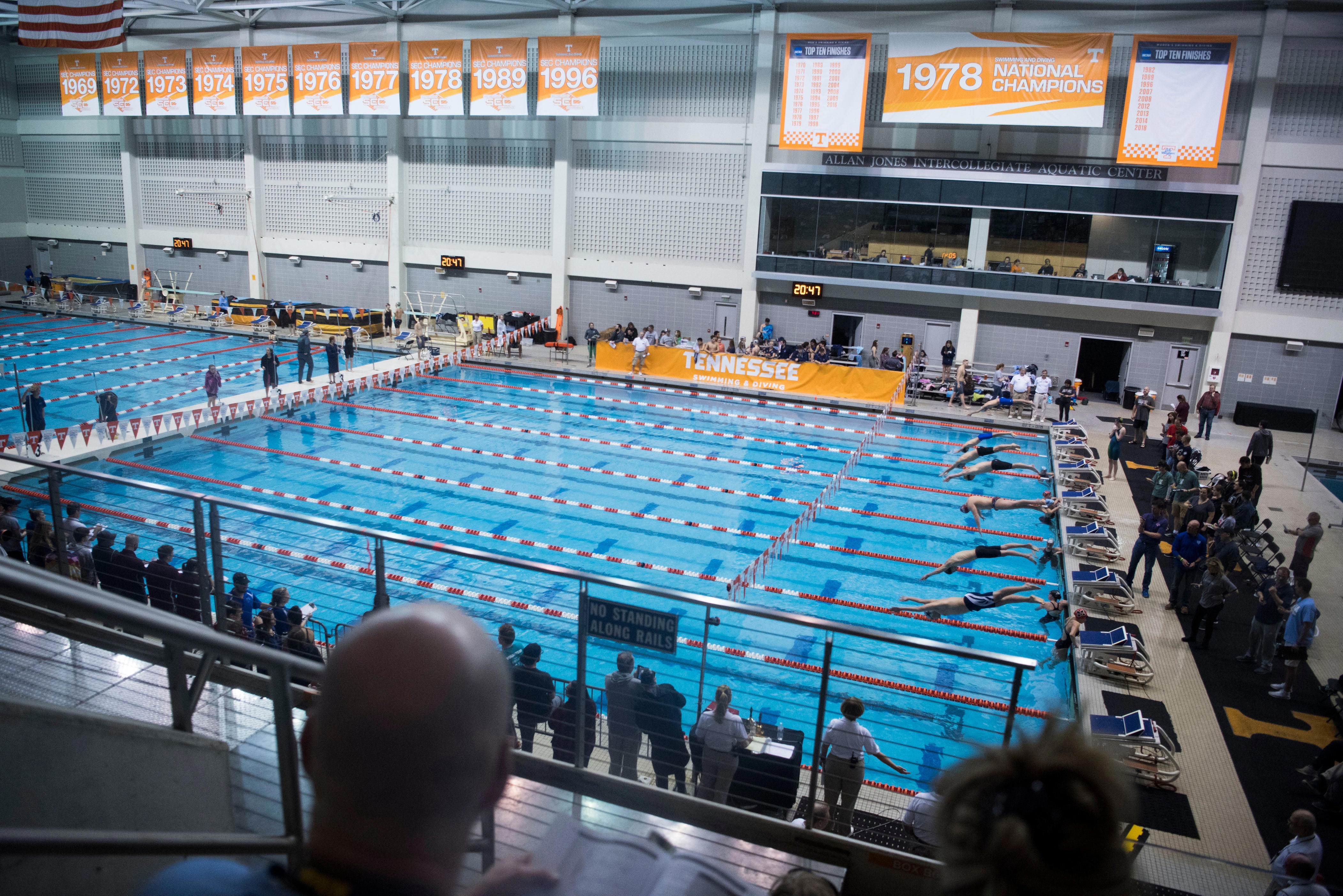 Tennessee diving invitational day three results