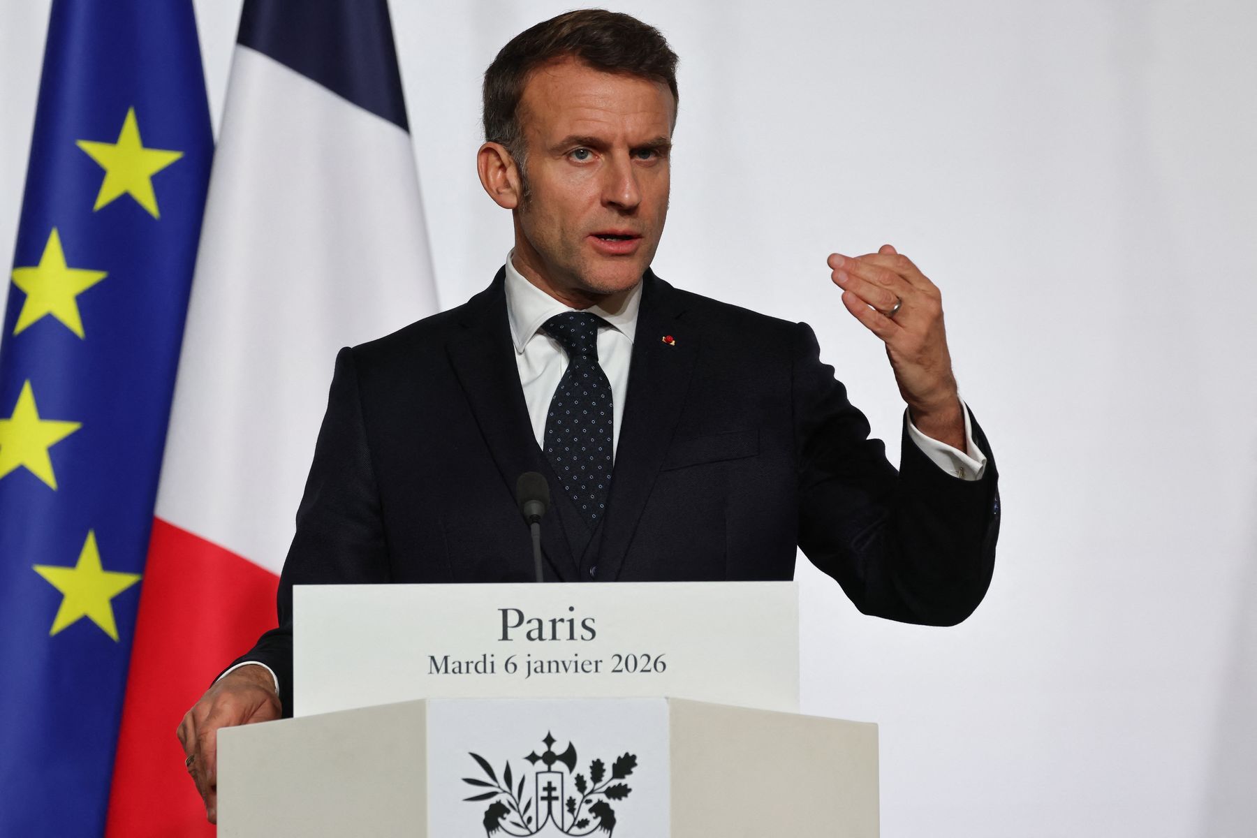 Emmanuel Macron denounces "new imperialism" and criticises Trump's ...