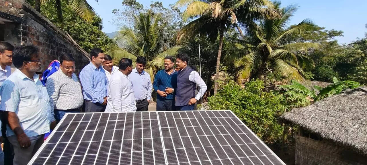 2 remote tribal villages get powered by solar energy