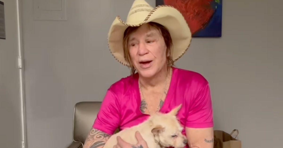 Mickey Rourke denies involvement in 'embarrassing' GoFundMe to avoid ...