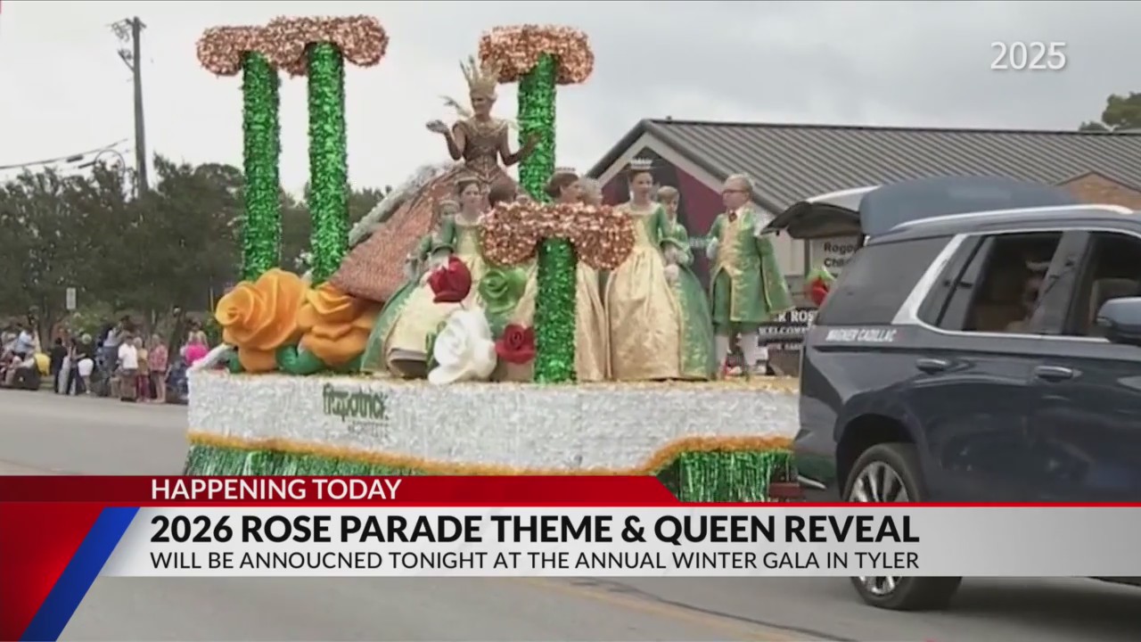 2026 Rose Parade theme and queen reveal