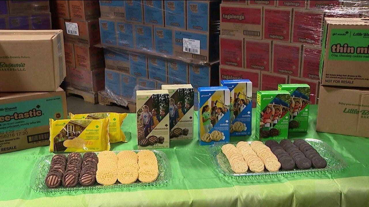 Girl Scout cookie season is back