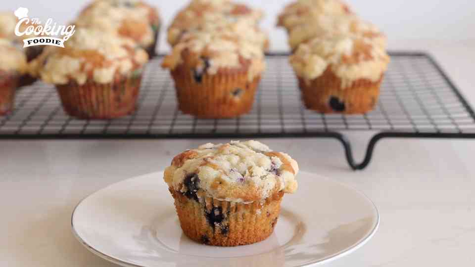 Homemade blueberry muffins that taste better than the bakery
