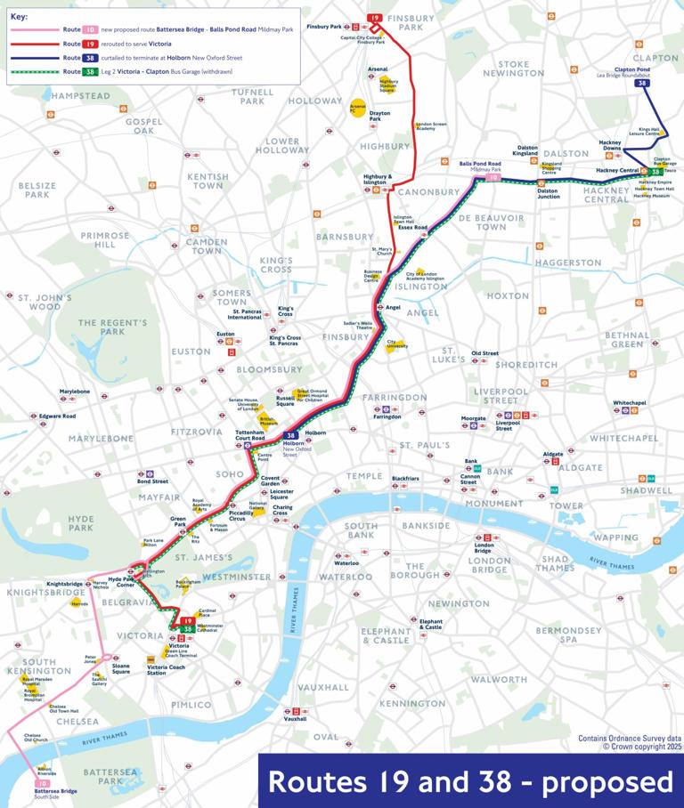 Major London bus routes could be changed soon