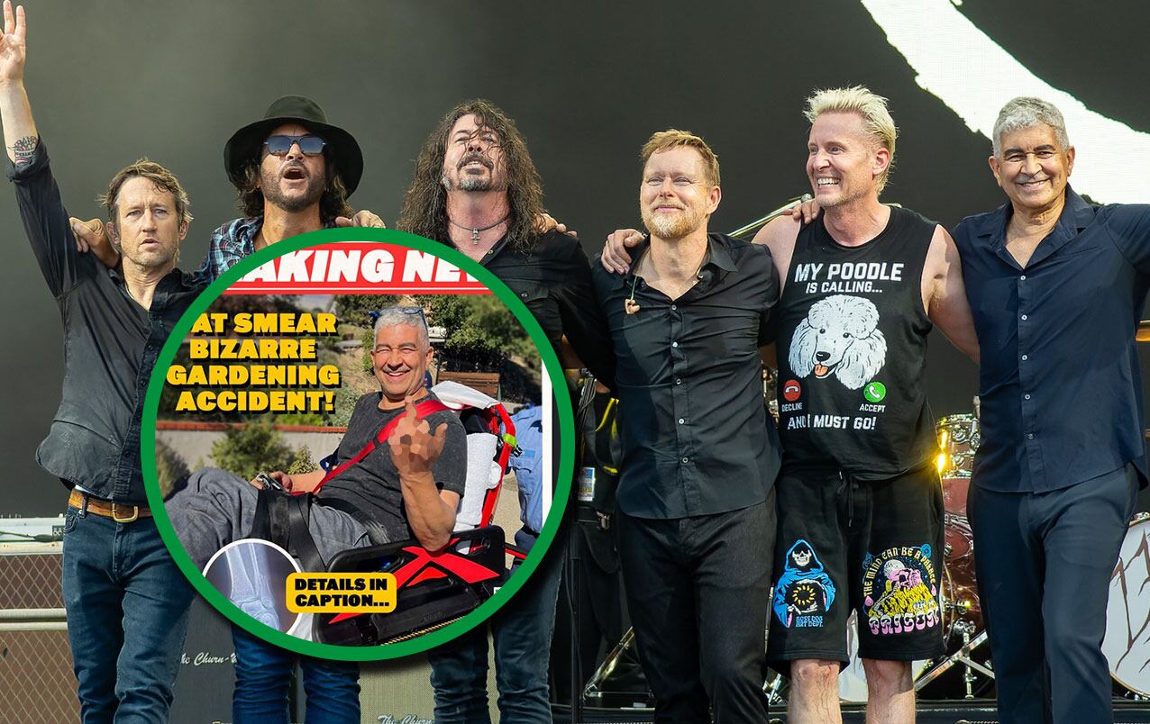 Se fractura Pat Smear, guitarrista de Foo Fighters, y se ausenta de ...