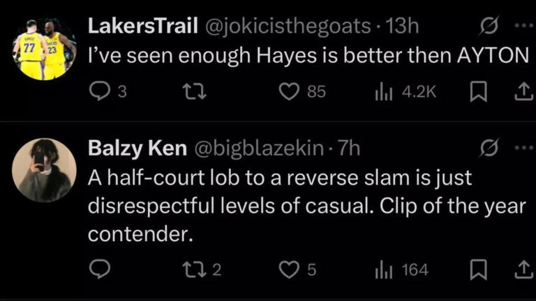 Luka magic, sir: Fans react to Luka Doncic’s high alley-oop to Jaxson ...