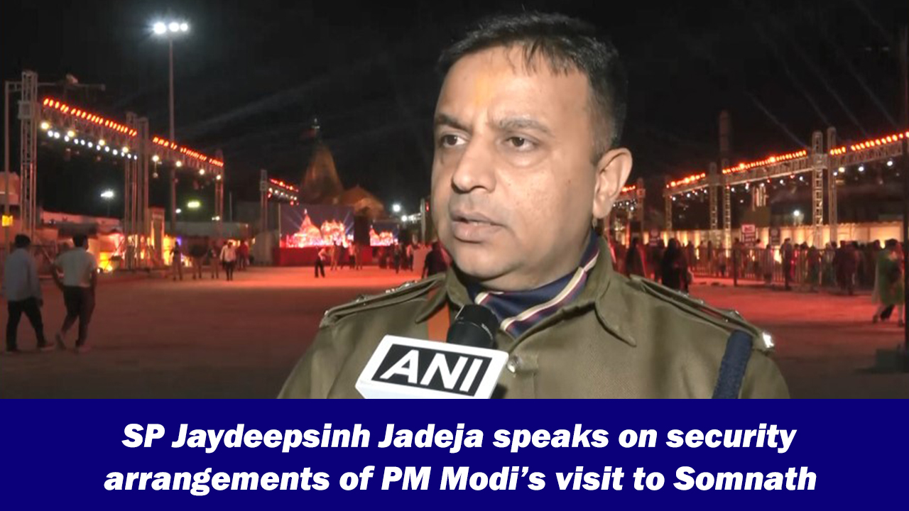 SP Jaydeepsinh Jadeja speaks on security arrangements of PM Modi’s ...