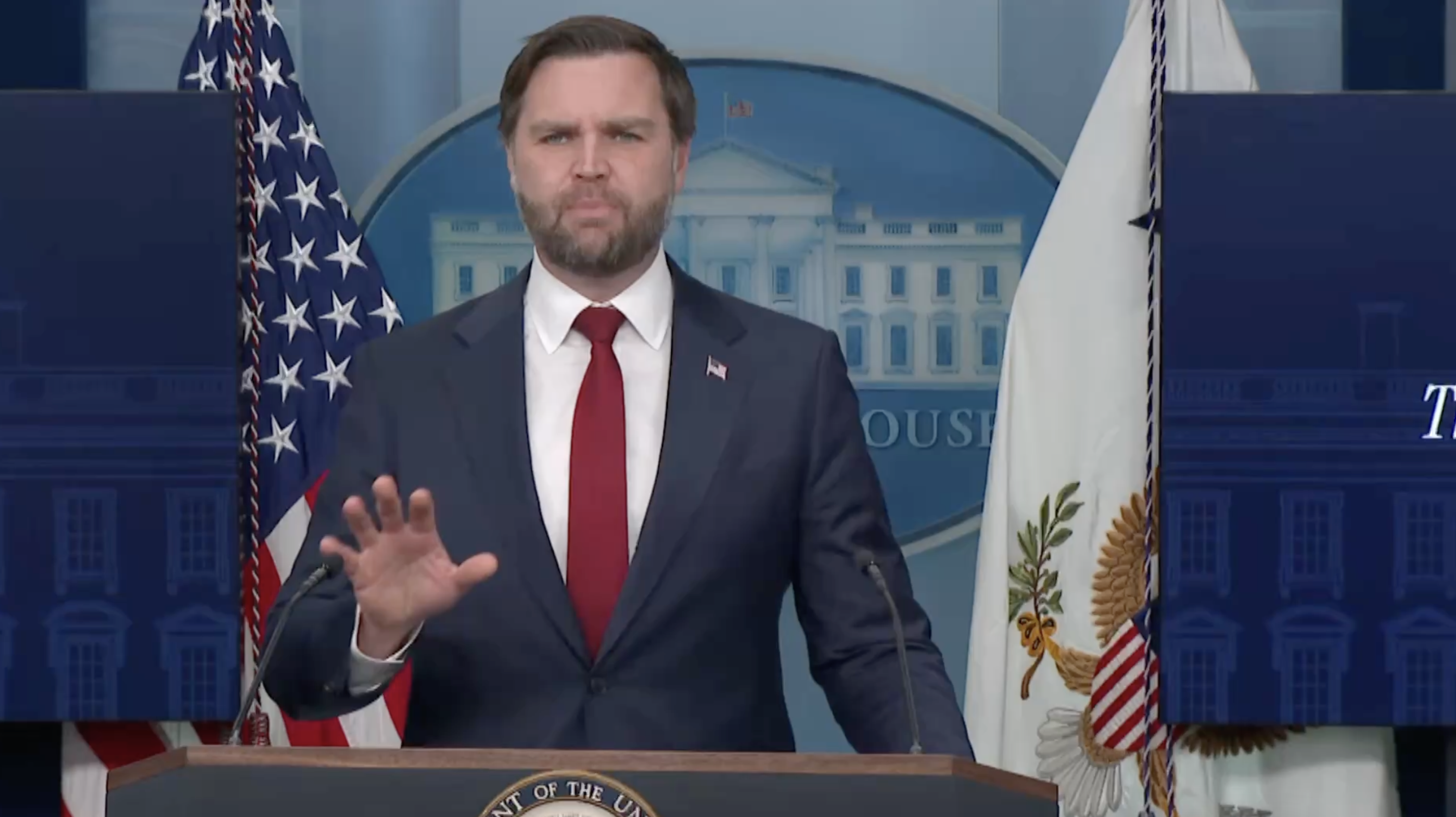 'CNN installed this broken camera just to throw me off': JD Vance ...