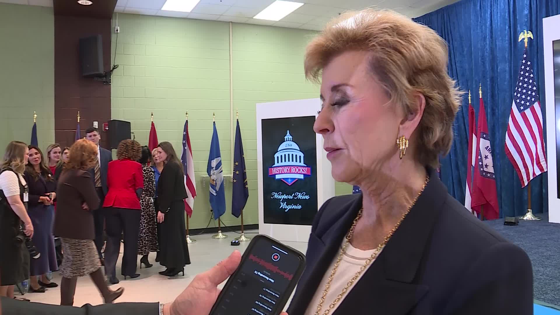 WAVY's full interview with US Secretary of Education Linda McMahon