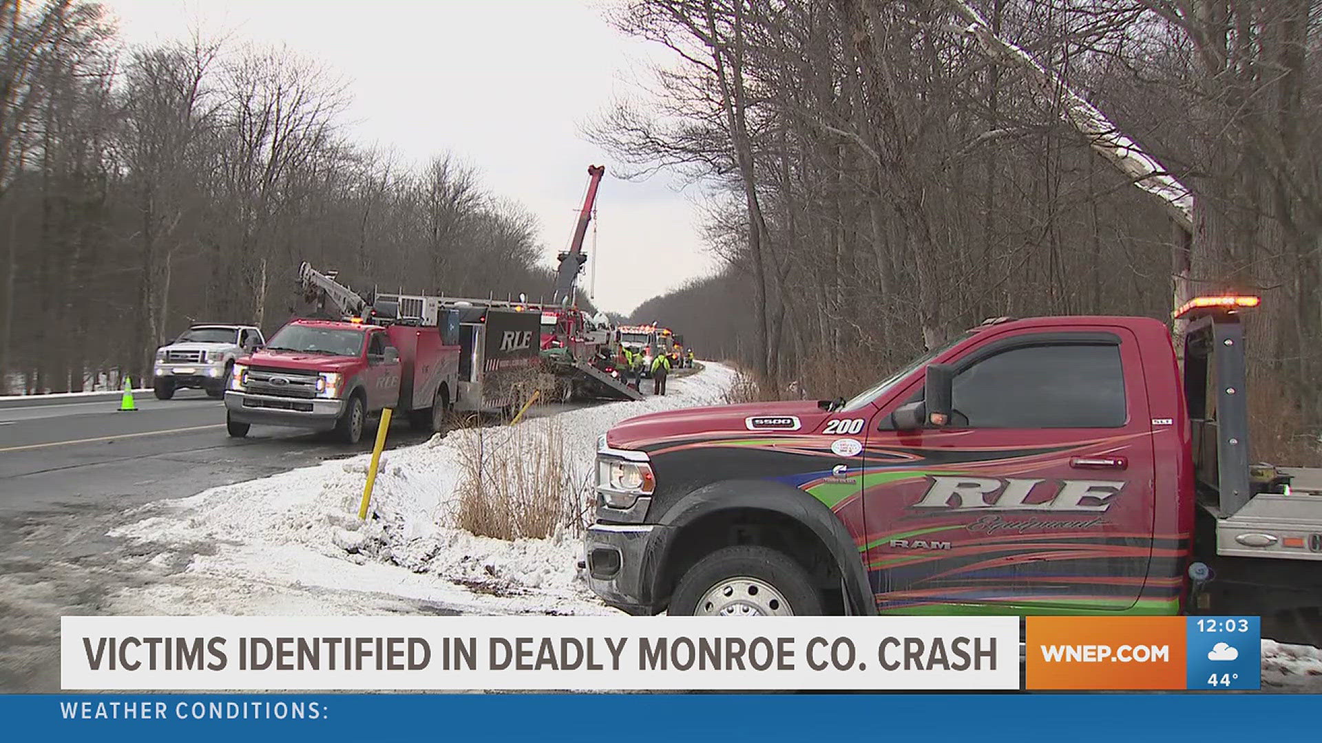 Victims identified in deadly Monroe County crash