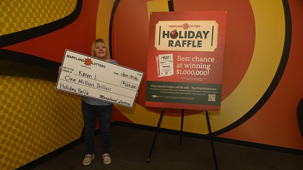 Rosedale woman wins $1 million in Maryland Lottery's holiday raffle