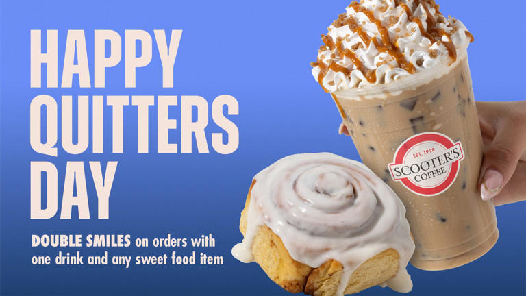 Scooter's Coffee to offer deals Jan. 9 for 'Quitter's Day'. How to join