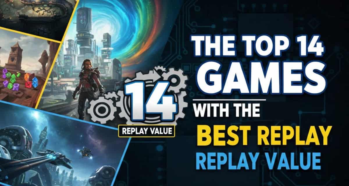 14 games with the highest replay value
