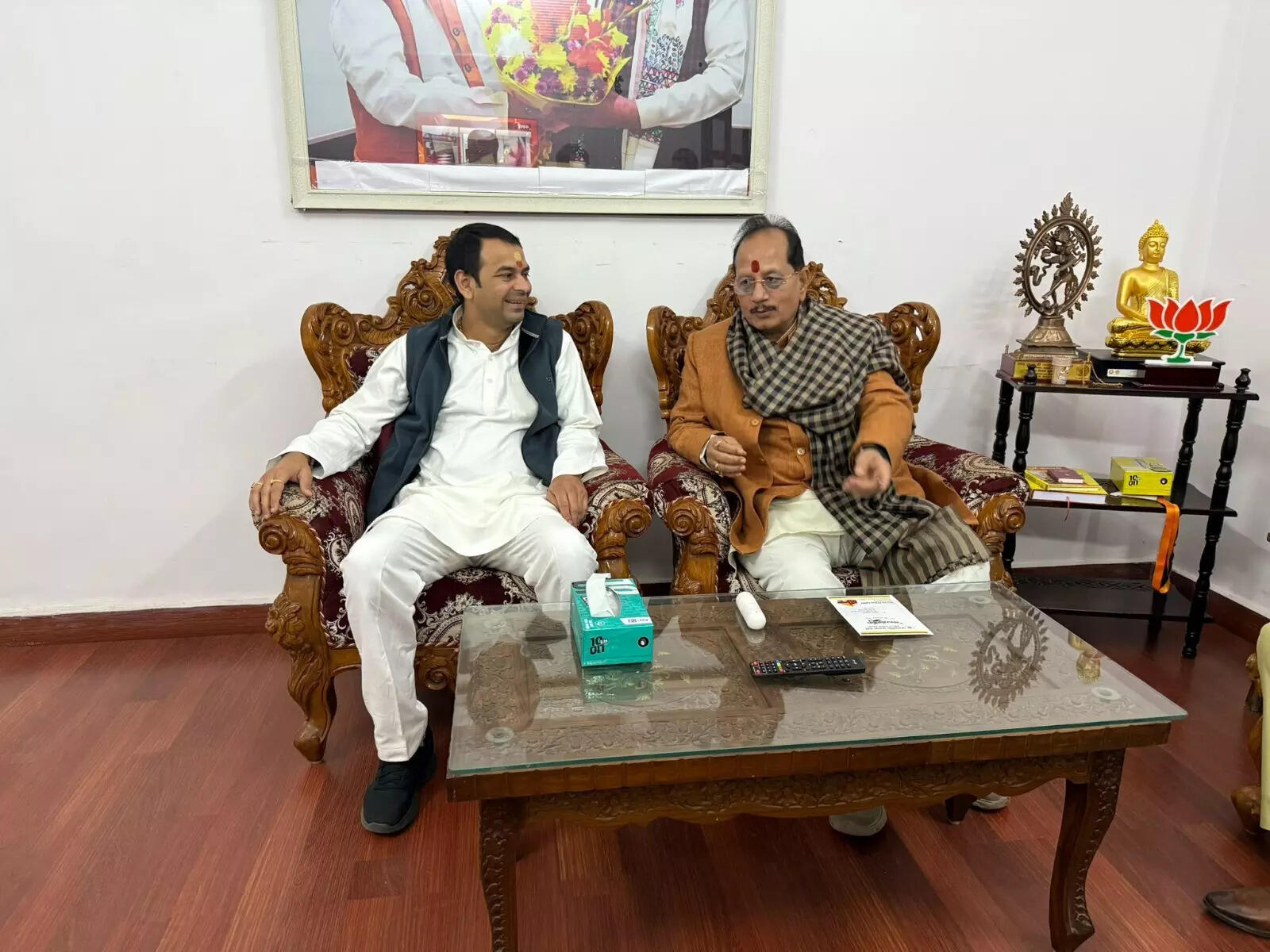 Tej’s Sankranti feast invites to NDA netas spark political buzz