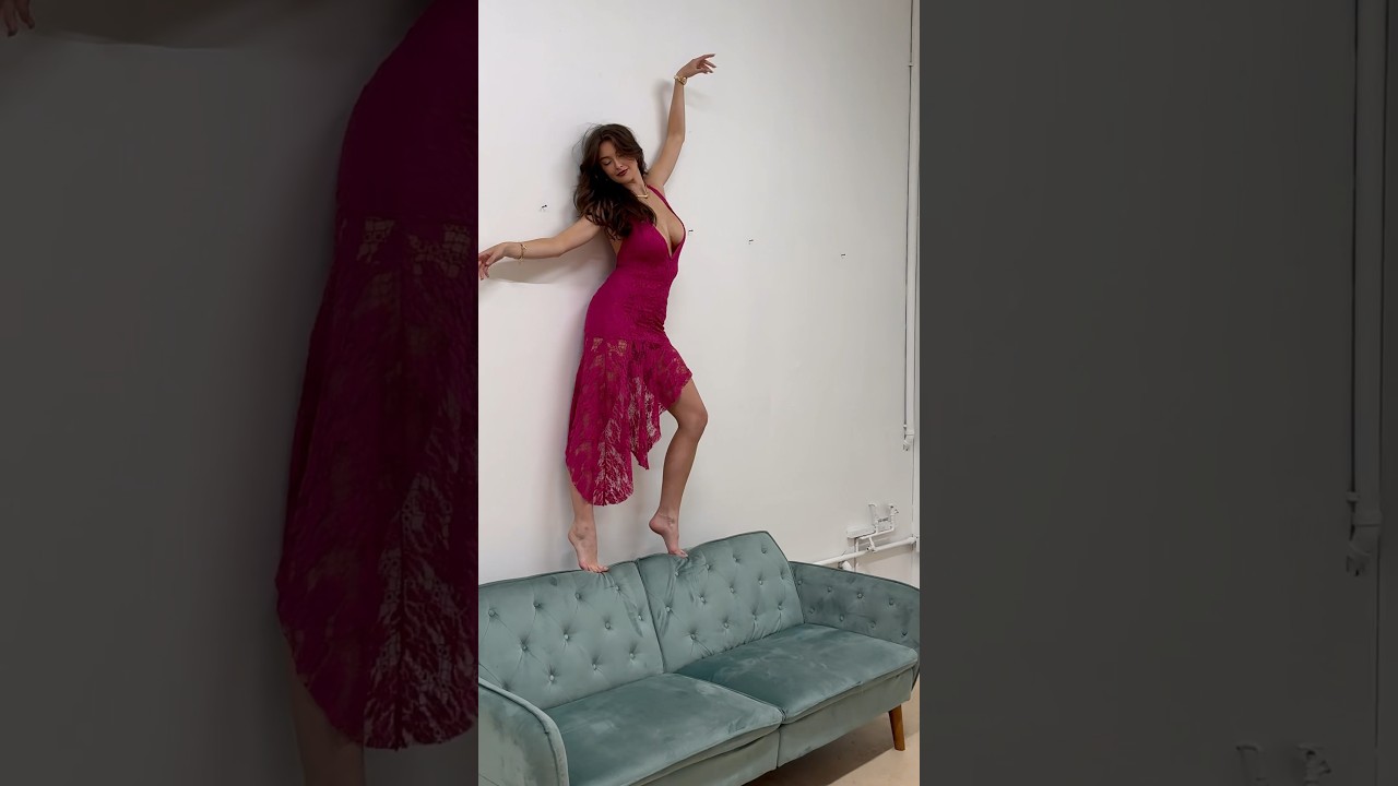 Choose your favorite model pose with Rachel