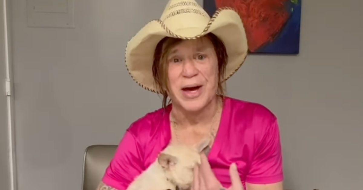 Mickey Rourke denies involvement in 'embarrassing' GoFundMe to avoid ...