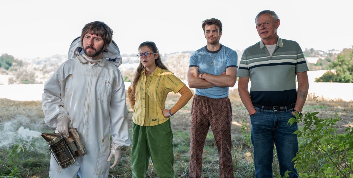 Martin Clunes and Mark Addy's 'distinctly British' comedy with 'stellar ...