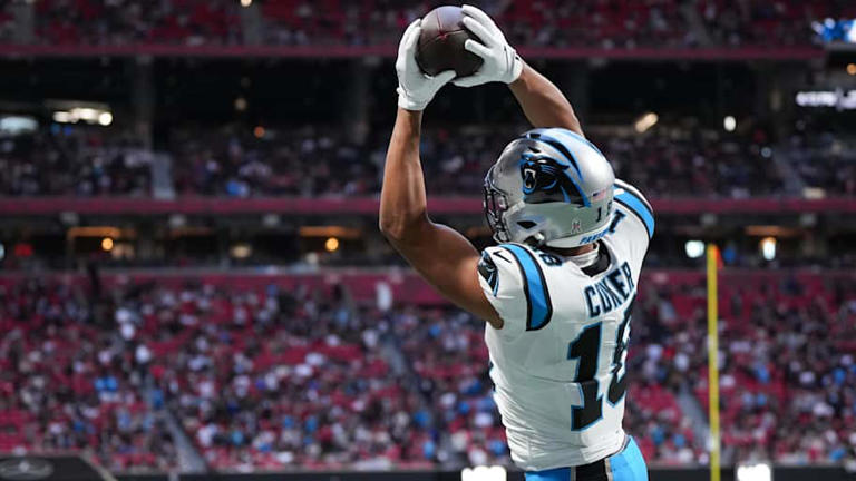 Wide receiver DFS values on wild card weekend featuring Luther Burden ...