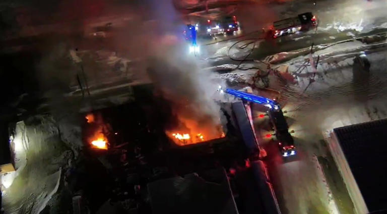 Industrial fire closes stretch of Archibald Street in Winnipeg's St ...