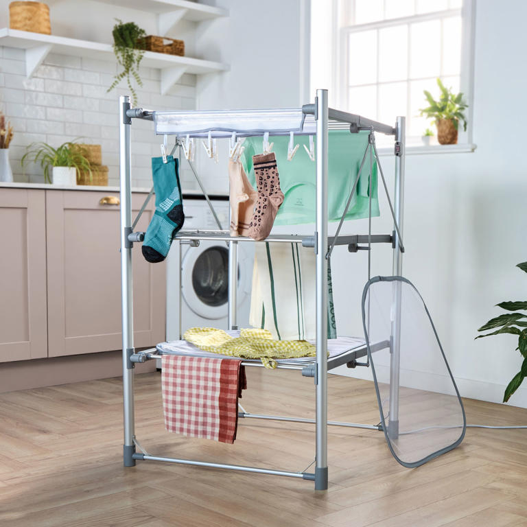 Aldi is selling the ultimate dream team for drying laundry quickly in ...