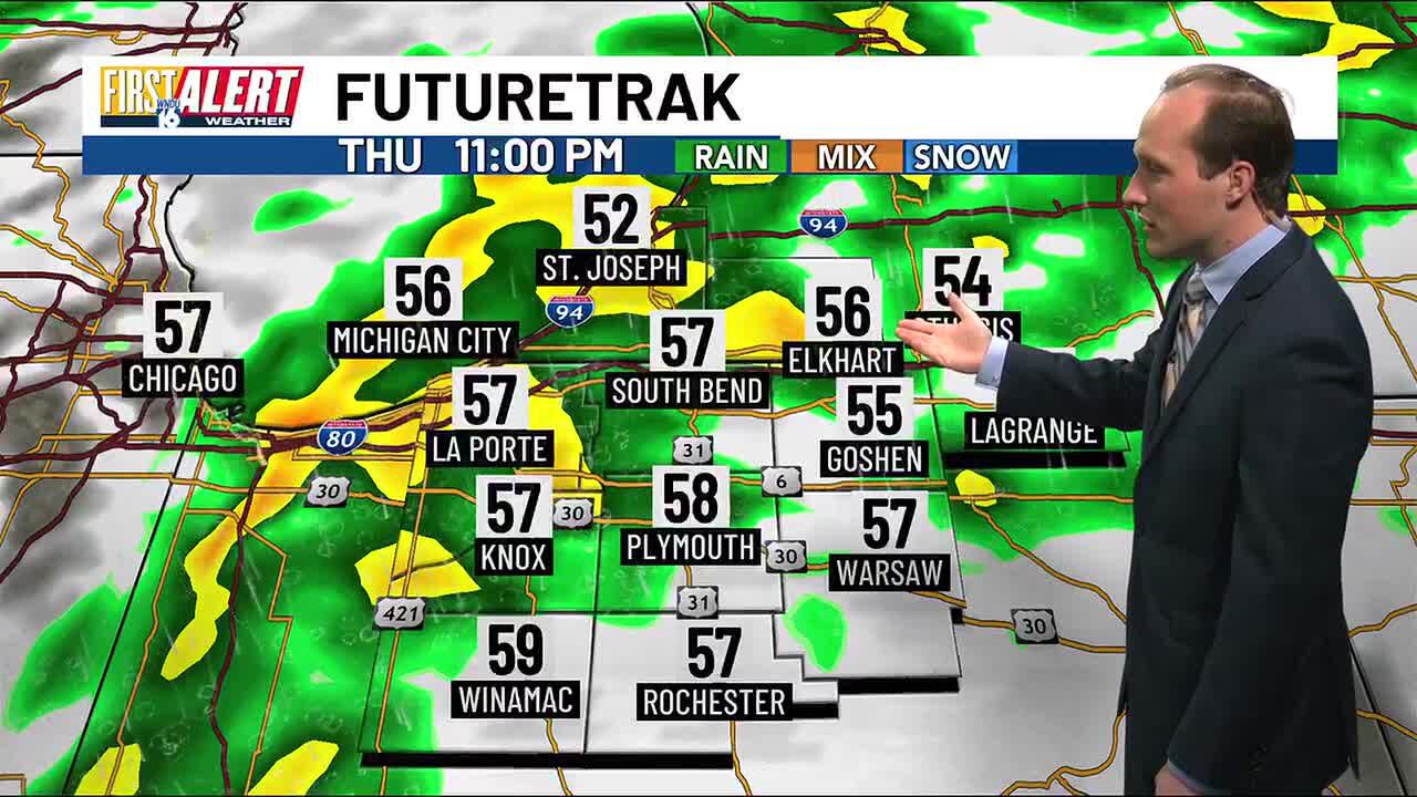 First Alert Weather Day: Soaking rain tonight