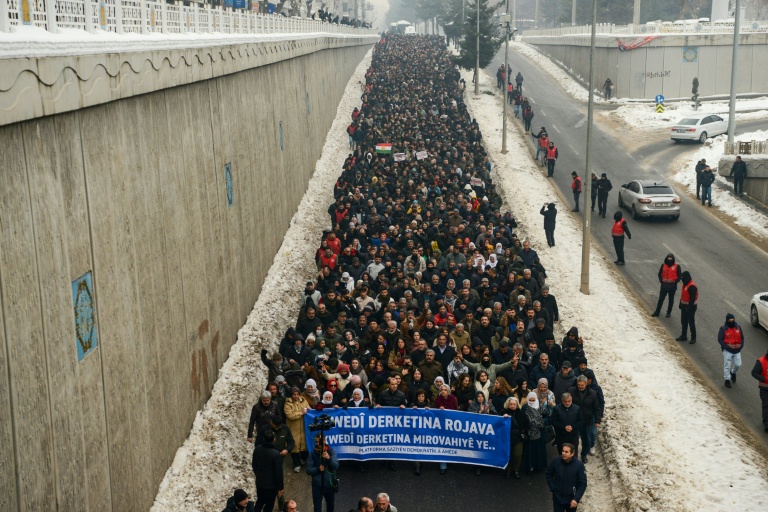 Kurds in Turkey protest over Syria Aleppo offensive