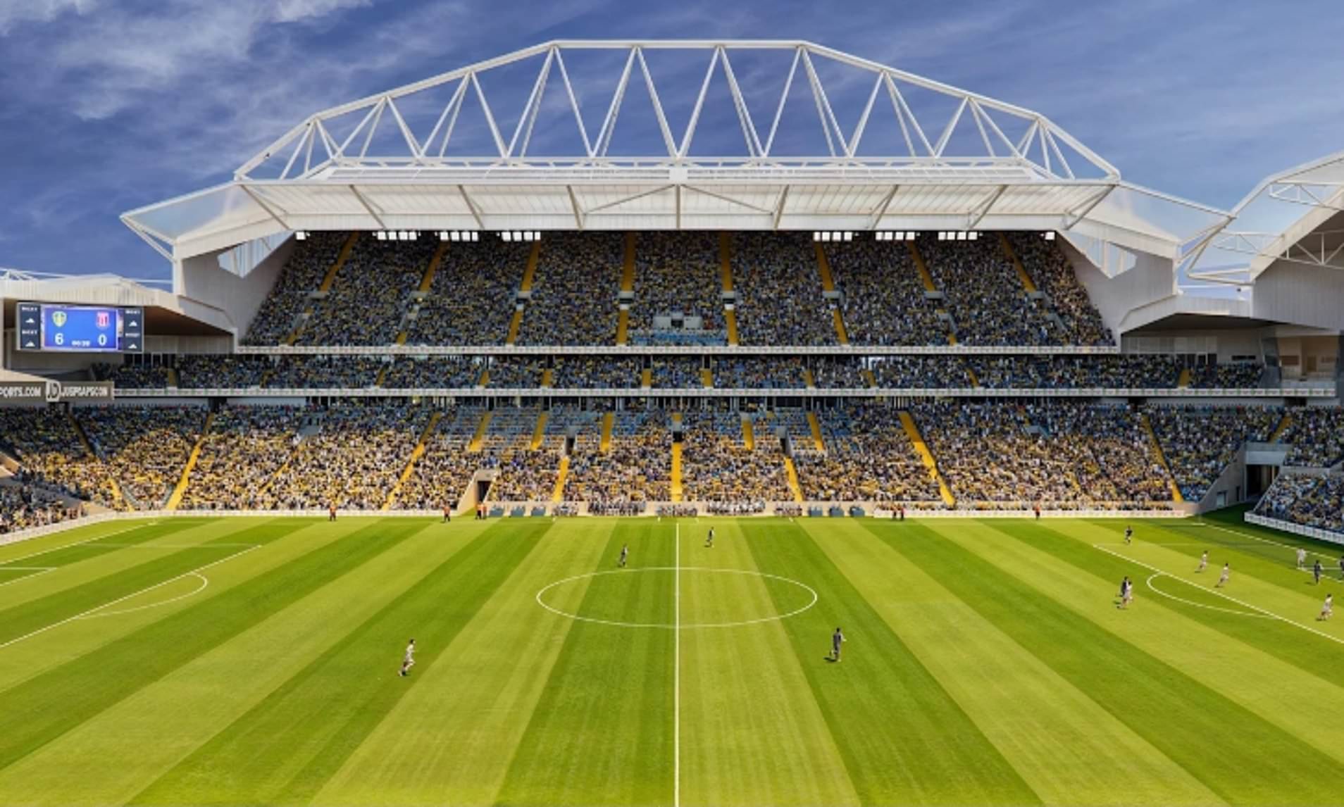 Leeds receive planning permission to expand Elland Road to 53,000 ...