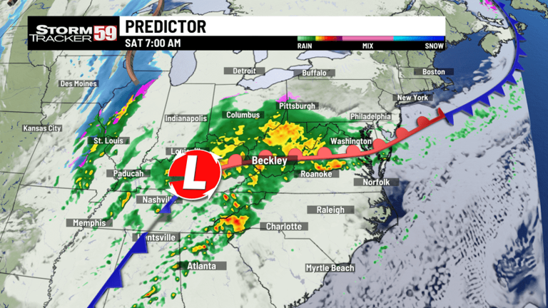 Warm pattern holds strong as unsettled weekend unfolds