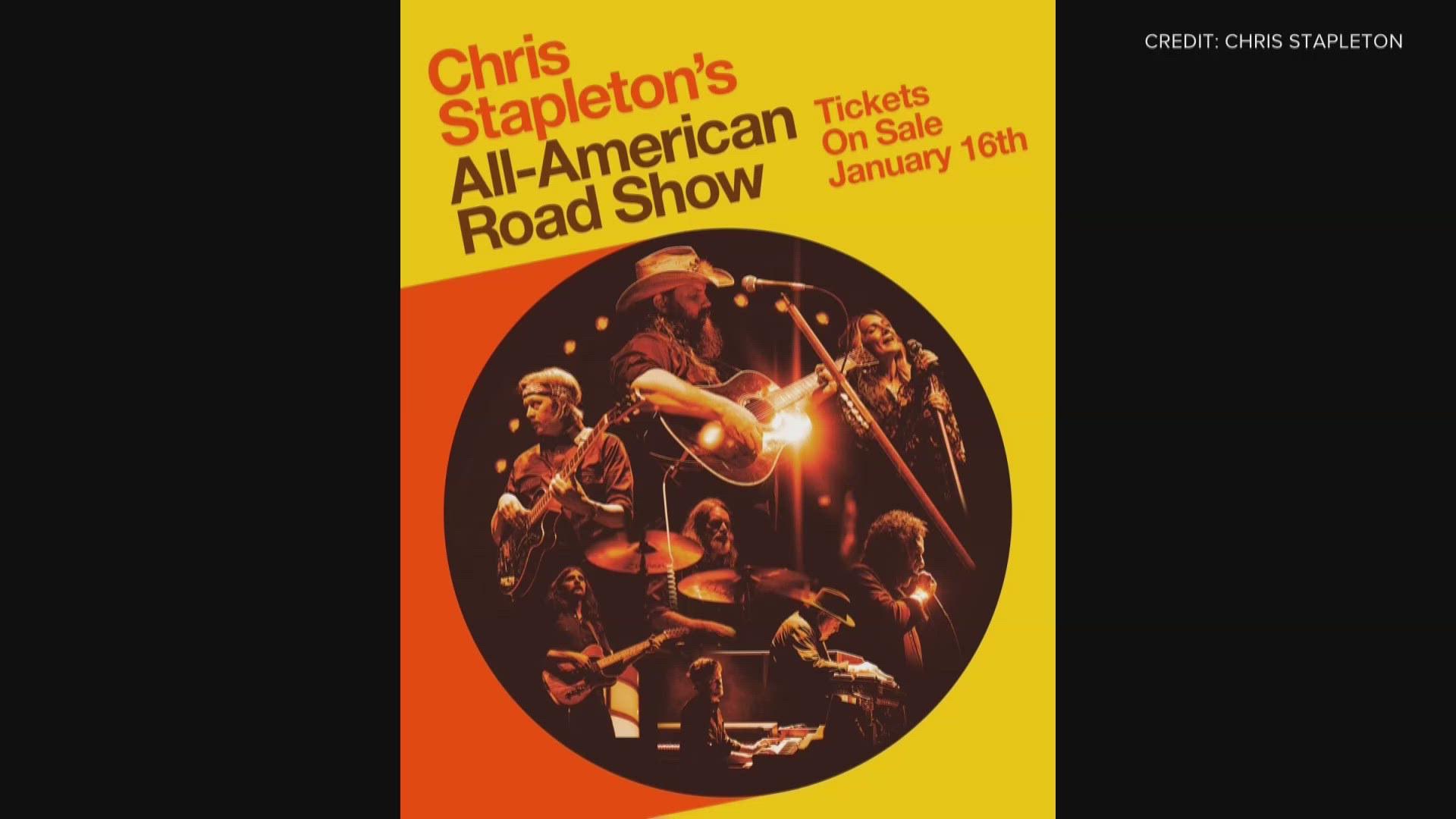 Chris Stapleton bringing 'All-American Road Show' to the Gorge