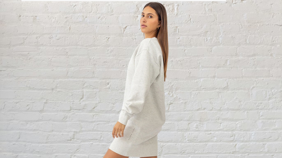 Cozy Earth’s 'incredibly soft' $128 sweatshirt lounge dress is now just $51