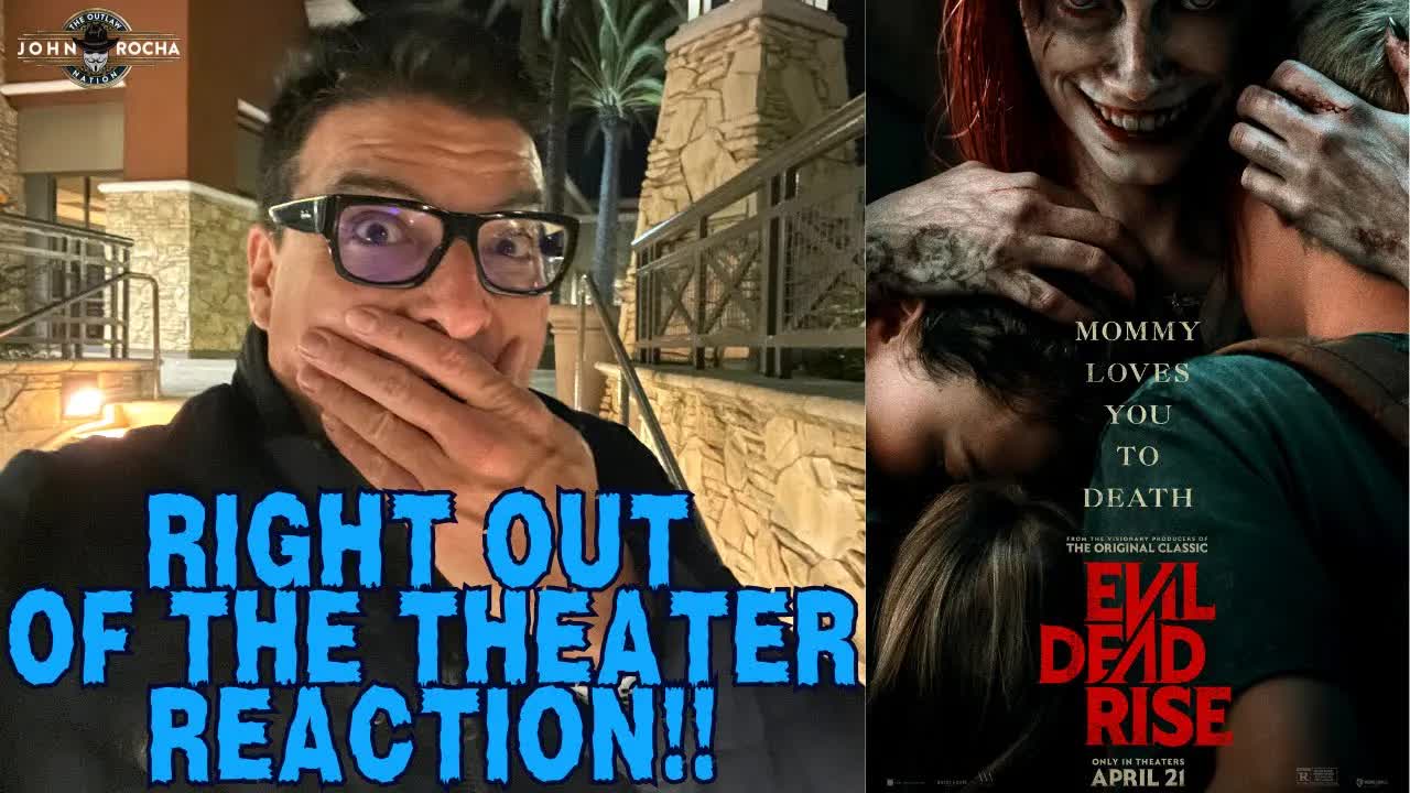 Evil Dead Rise | Right out of the theater reaction! | Warner Bros