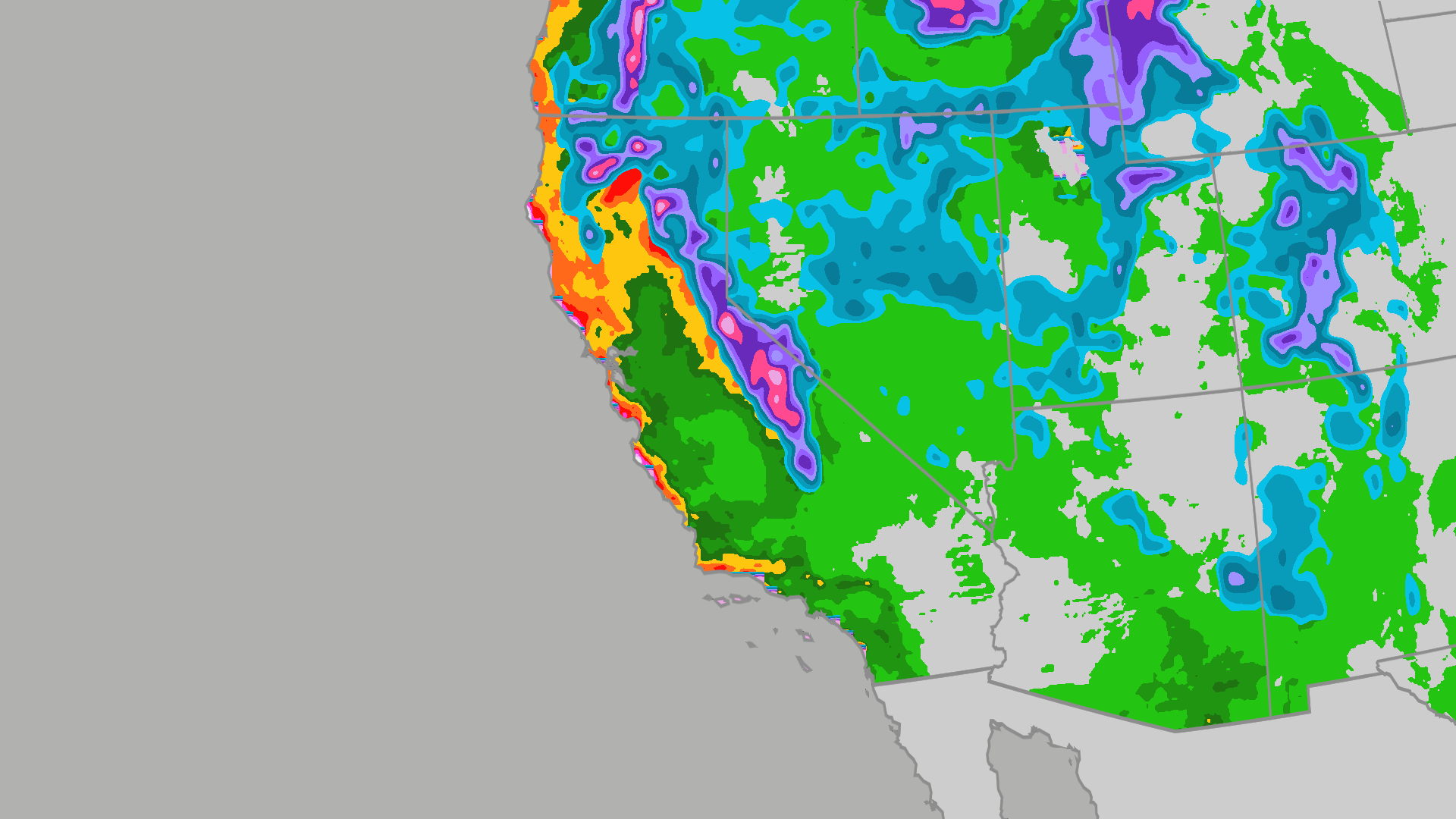 California finally sees a break in rain and mountain snow after latest ...