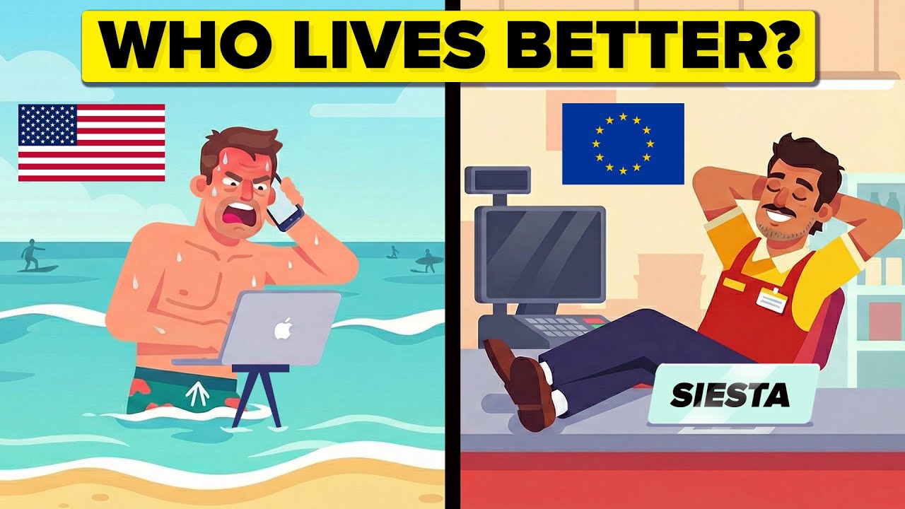 Americans vs Europeans - Who has a better life?