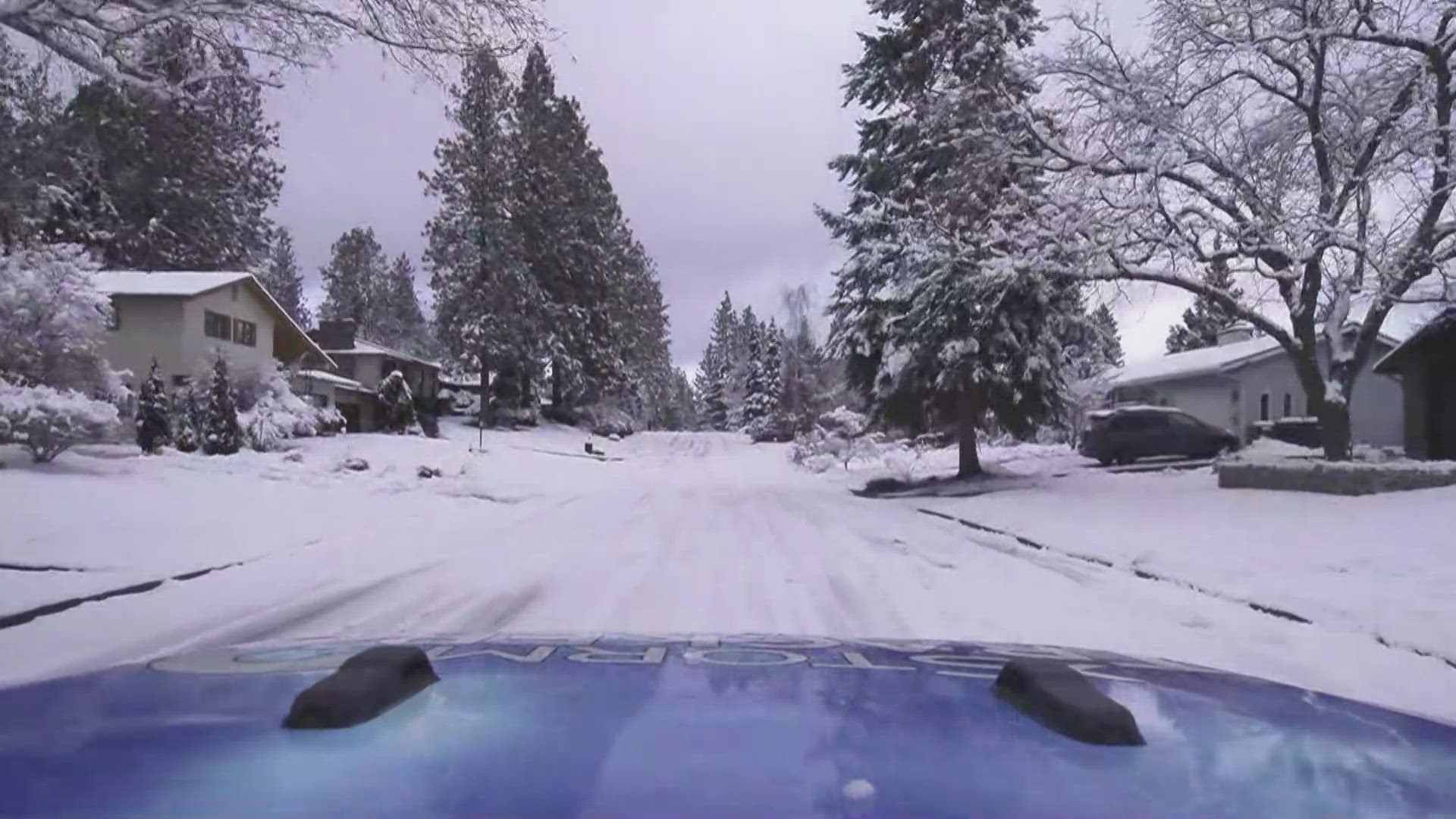 Tracking the latest road conditions Thursday afternoon after a snowy ...