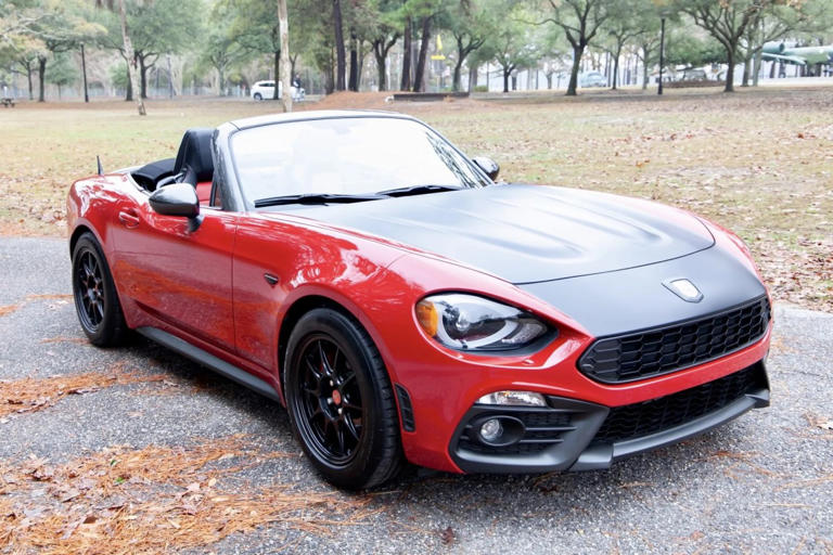 2018 Fiat 124 Spider Abarth for sale with 8,000 miles