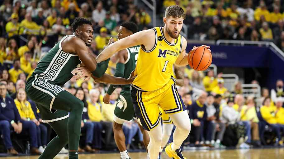 Hunter Dickinson discusses his days at Michigan basketball, difficult ...
