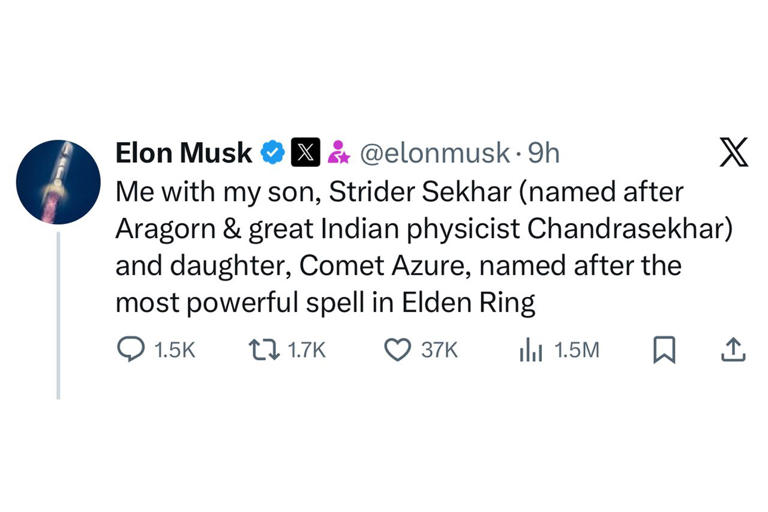 Elon Musk shares rare comments about his twins as he reveals the ...