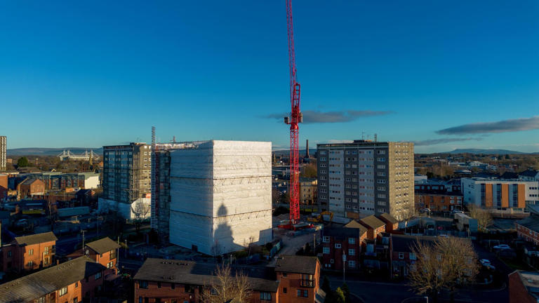 11 farewell pictures as demolition gets underway at Preston tower blocks