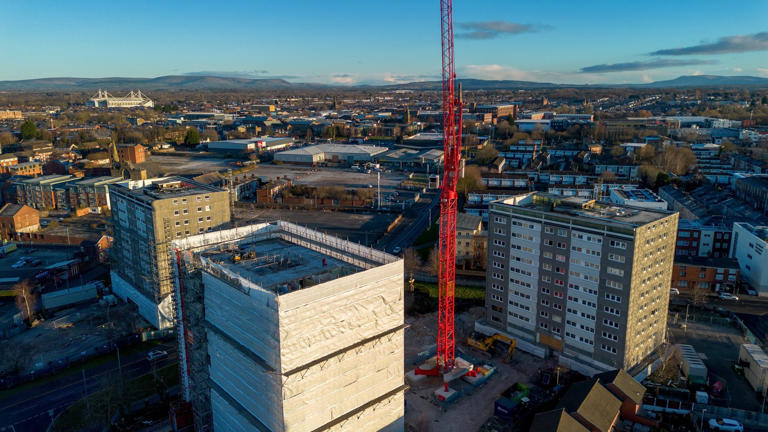 11 farewell pictures as demolition gets underway at Preston tower blocks