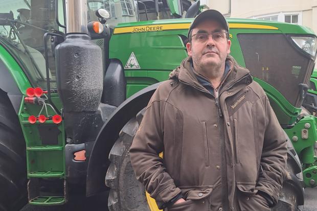 Farmers in noisy tractor protest over inheritance tax