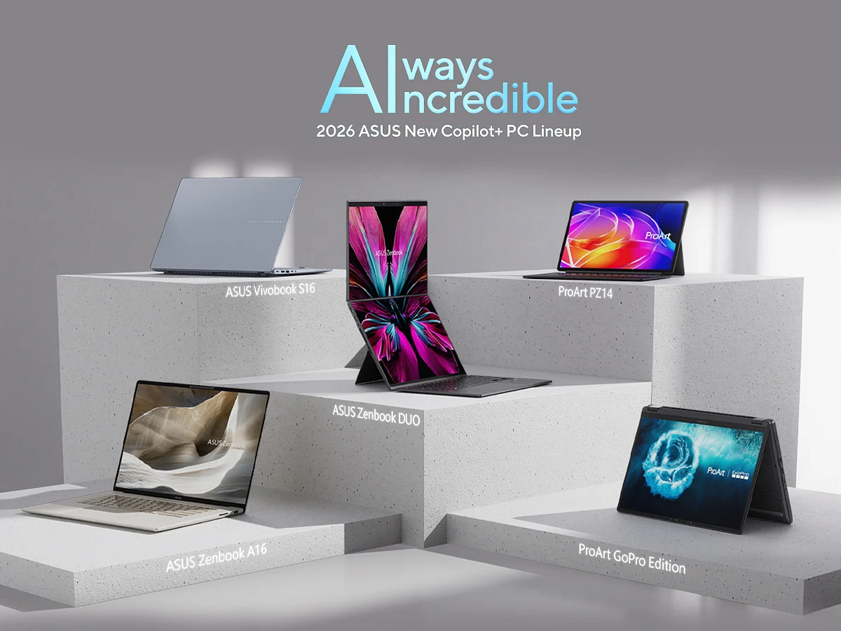 ASUS unveils next-generation AI-powered laptops and creator devices at ...