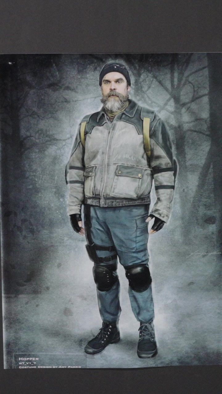 How David Harbour armored up to enter the Upside Down