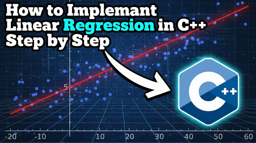 How to implement linear regression in C++ step by step