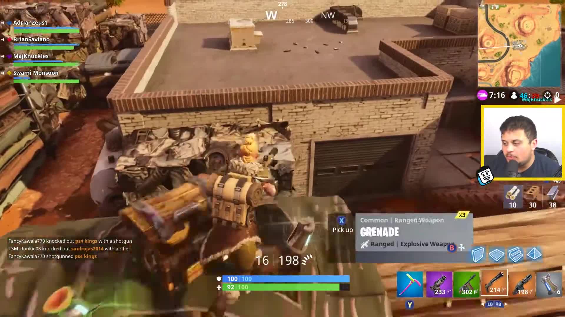 Superhero movie talk while maybe winning - Fortnite Battle Royale gameplay