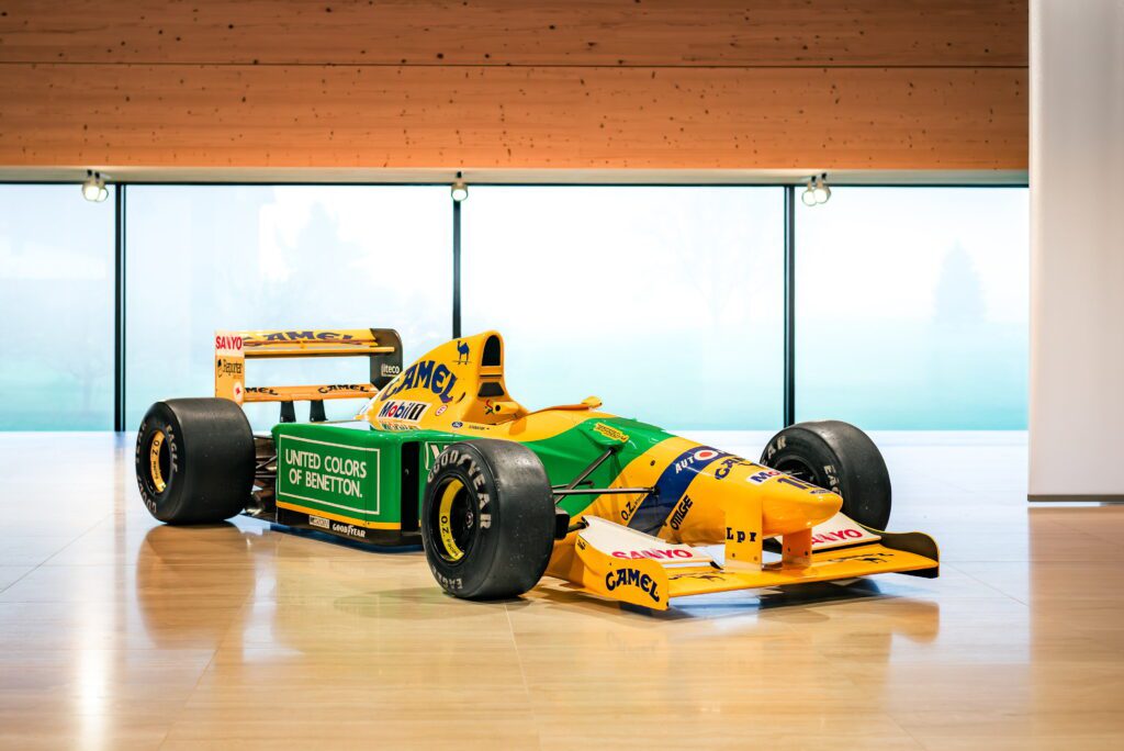 Michael Schumacher’s first grand prix-winning car could fetch £7.4m