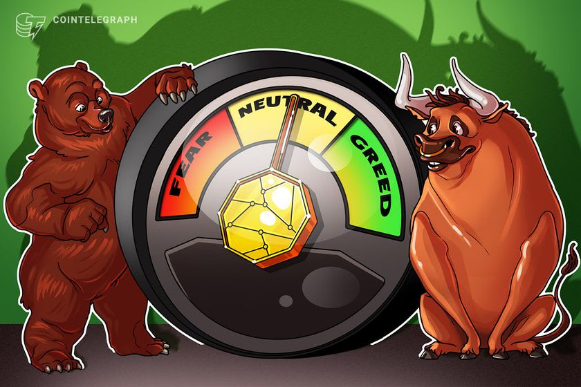 Crypto : L’indice Fear & Greed sort enfin de la peur