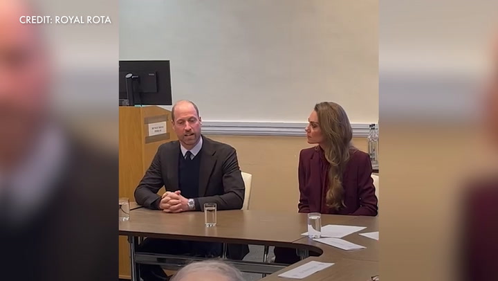 Watch: Prince William talks about Princess Kate's health journey